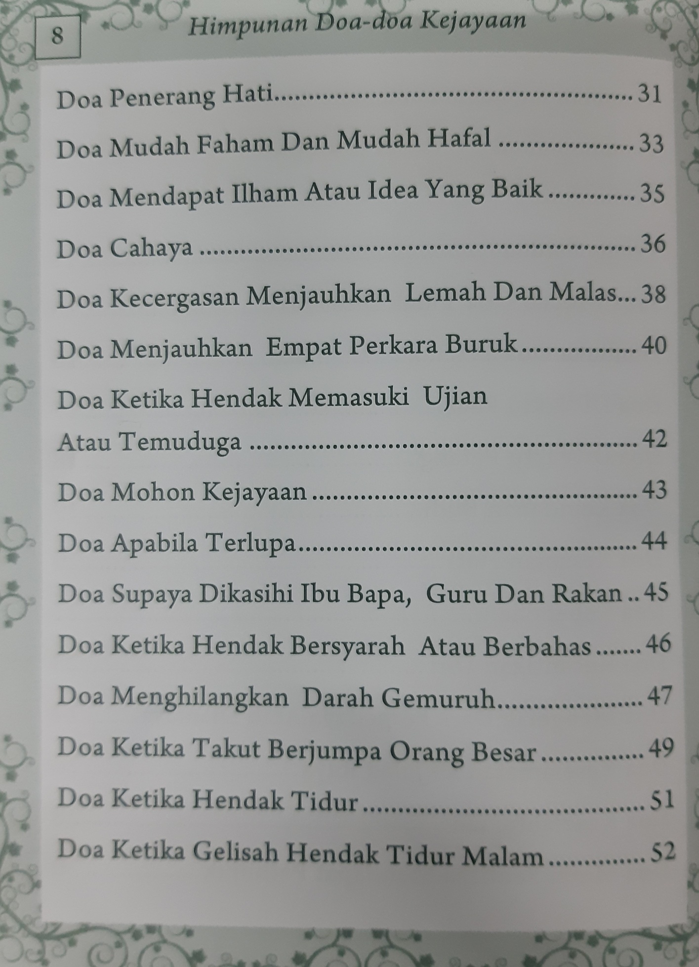 Himpunan Doa-Doa Kejayaan – DAR AL WAHI PUBLICATION